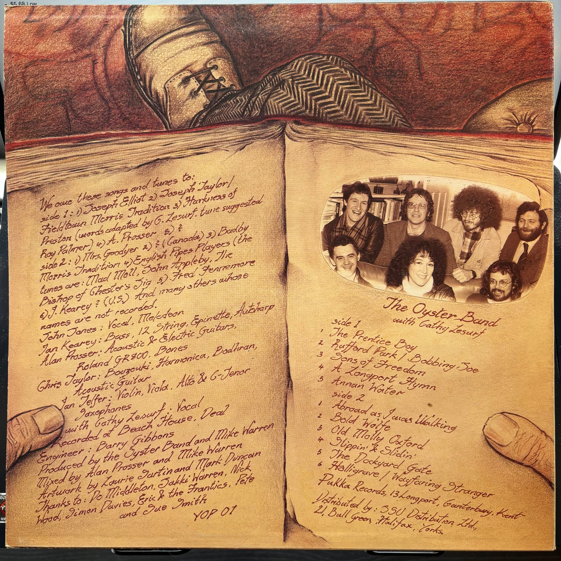 Oyster Band, "English Rock 'n' Roll The Early Years 1800-1850" [VG+ Us ...